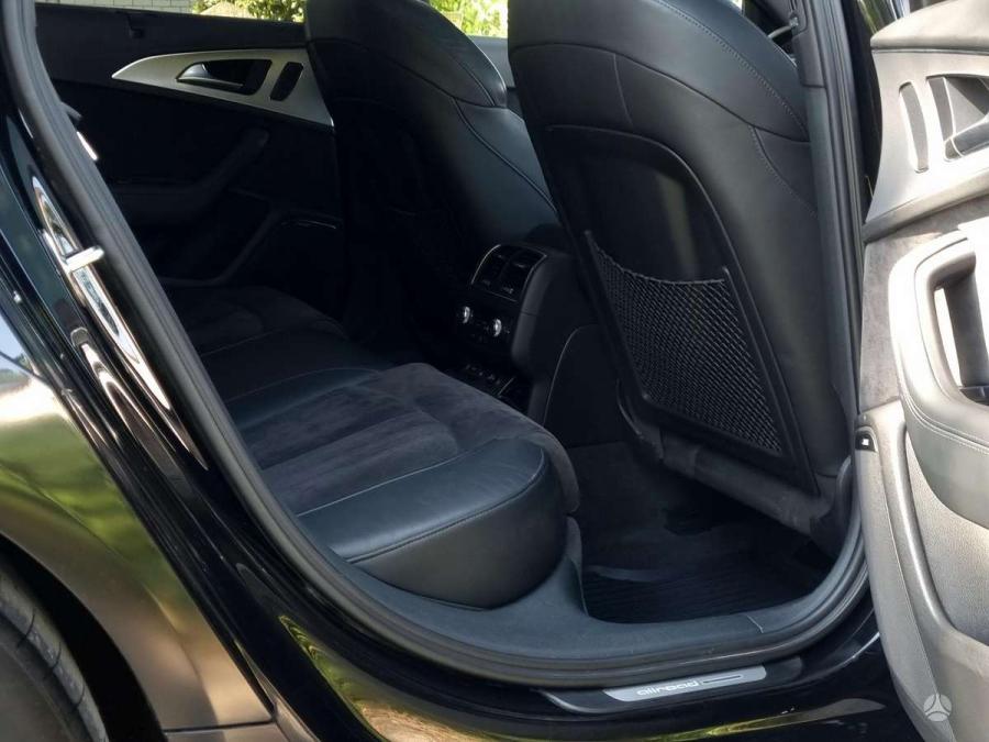 Black Audi A6 Allroad 2015 in Vilnius, with an engine capacity of 2.97 L and mileage of 161 thousand km for 20550 €, photo 22 on AUTOMOTO.COM.LV