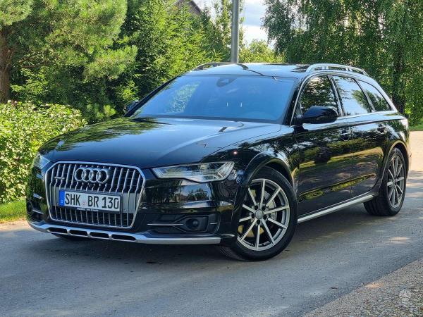 Melns Audi A6 Allroad 2015 Viļņa, ar dzinēja tilpumu 2.97 L un nobraukumu 162 tūkst. km par 19350 €, foto 3 vietnē AUTOMOTO.COM.LV