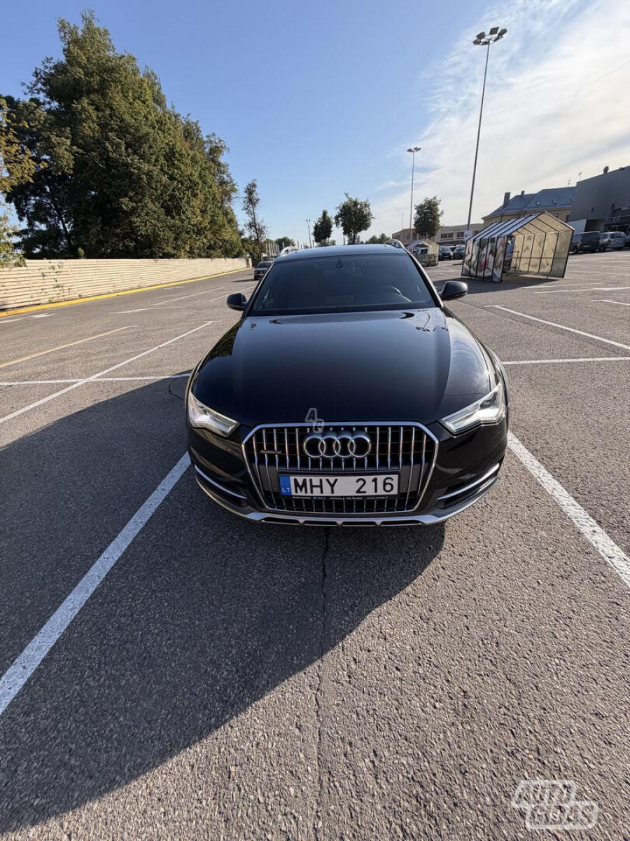 Melns Audi A6 Allroad 2015 Kauņa, ar dzinēja tilpumu 3.00 L un nobraukumu 278 tūkst. km par 13200 €, foto 6 vietnē AUTOMOTO.COM.LV