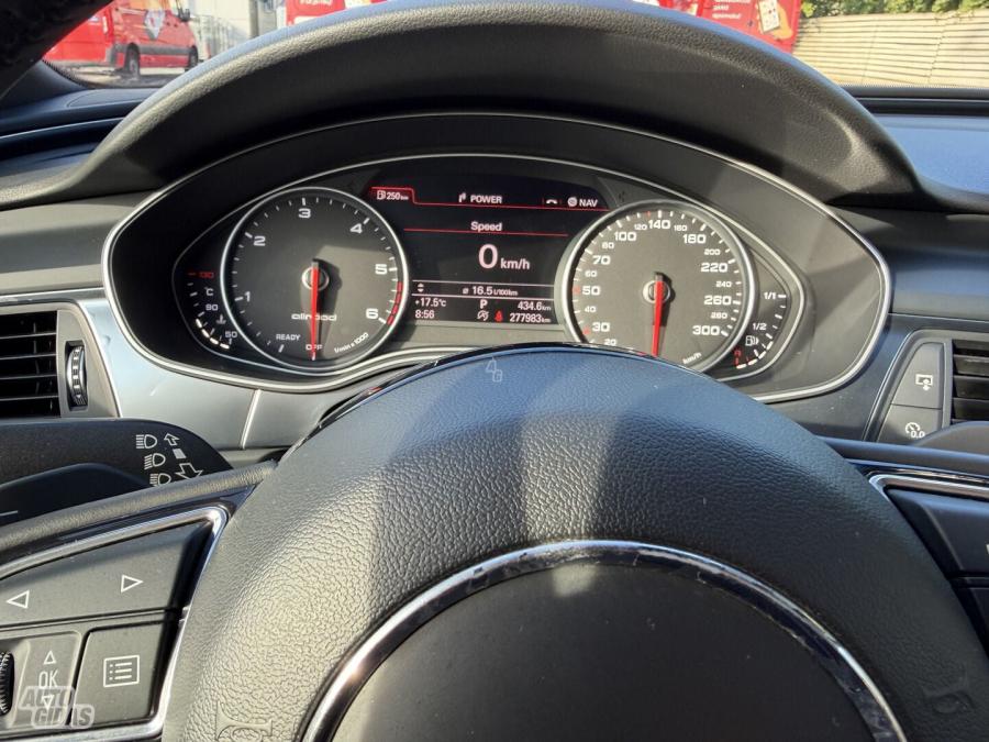 Melns Audi A6 Allroad 2015 Kauņa, ar dzinēja tilpumu 3.00 L un nobraukumu 278 tūkst. km par 13200 €, foto 8 vietnē AUTOMOTO.COM.LV