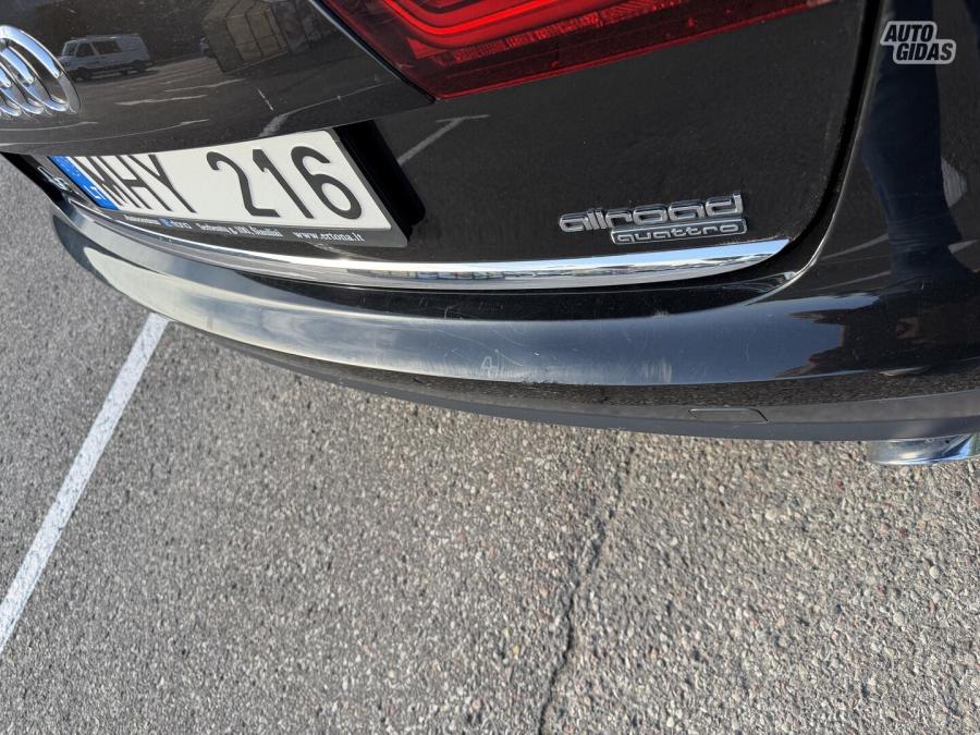 Melns Audi A6 Allroad 2015 Kauņa, ar dzinēja tilpumu 3.00 L un nobraukumu 278 tūkst. km par 13200 €, foto 26 vietnē AUTOMOTO.COM.LV