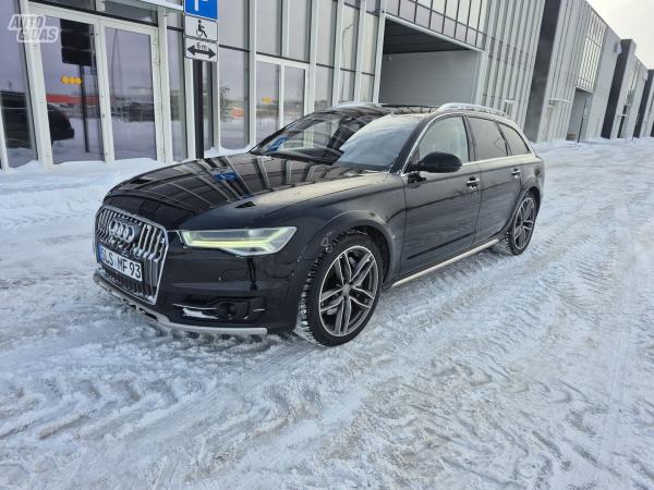 Black Audi A6 Allroad 2016 in Vilnius, with an engine capacity of 3.00 L and mileage of 245 thousand km for 20500 €, photo 1 on AUTOMOTO.COM.LV