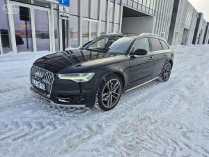 Melns Audi A6 Allroad 2016 Viļņa, ar dzinēja tilpumu 3.00 L un nobraukumu 245 tūkst. km par 20500 €, foto  vietnē AUTOMOTO.COM.LV