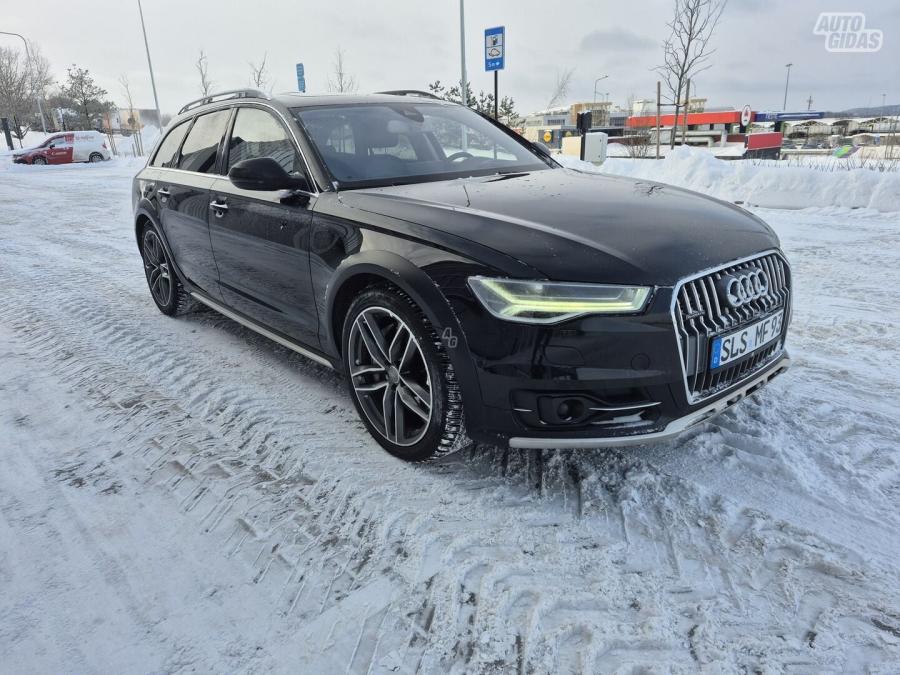 Black Audi A6 Allroad 2016 in Vilnius, with an engine capacity of 3.00 L and mileage of 245 thousand km for 20500 €, photo 7 on AUTOMOTO.COM.LV