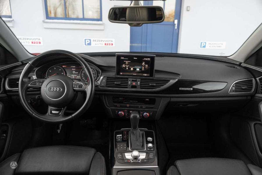 Black Audi A6 Allroad 2016 in Vilnius, with an engine capacity of 2.97 L and mileage of 283 thousand km for 15999 €, photo 12 on AUTOMOTO.COM.LV