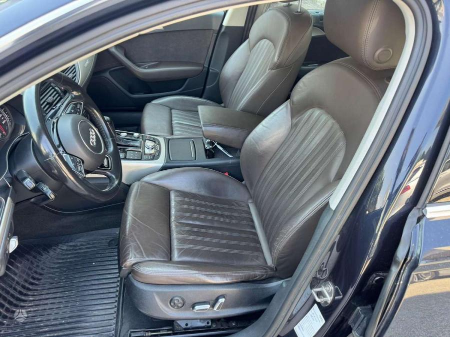 Black Audi A6 Allroad 2016 in Kaunas, with an engine capacity of 3.00 L and mileage of 257 thousand km for 12950 €, photo 8 on AUTOMOTO.COM.LV