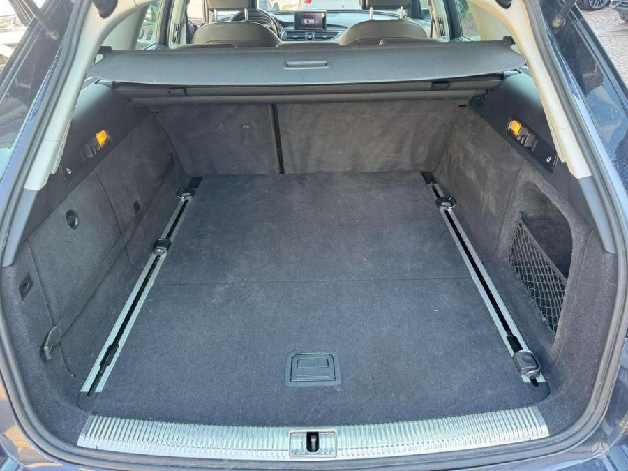 Black Audi A6 Allroad 2016 in Kaunas, with an engine capacity of 3.00 L and mileage of 257 thousand km for 12950 €, photo 19 on AUTOMOTO.COM.LV