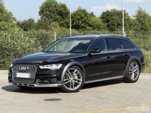 Melns Audi A6 Allroad 2016 Tauragė, ar dzinēja tilpumu 3.00 L un nobraukumu 210 tūkst. km par 15900 €, foto  vietnē AUTOMOTO.COM.LV