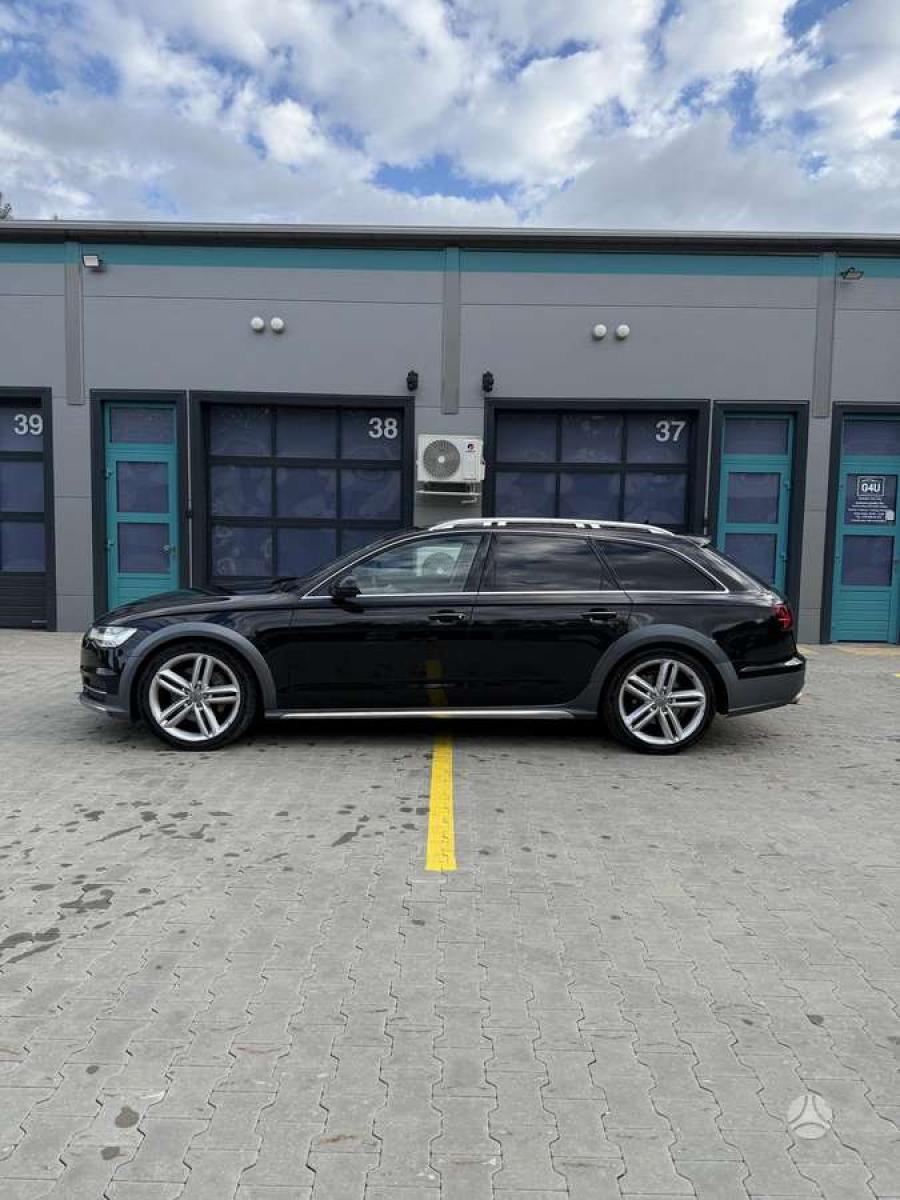 Melns Audi A6 Allroad 2016 Viļņa, ar dzinēja tilpumu 2.97 L un nobraukumu 252 tūkst. km par 17890 €, foto 4 vietnē AUTOMOTO.COM.LV