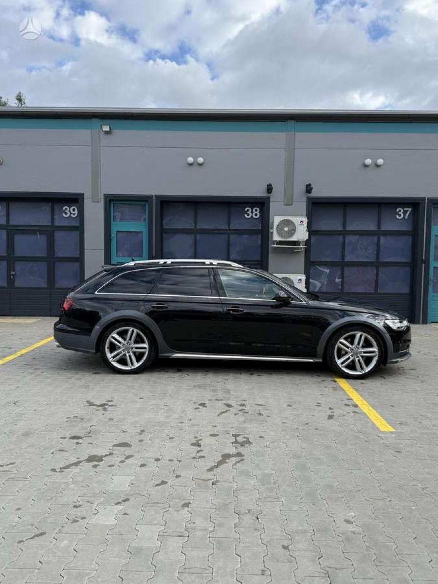 Melns Audi A6 Allroad 2016 Viļņa, ar dzinēja tilpumu 2.97 L un nobraukumu 252 tūkst. km par 17890 €, foto 5 vietnē AUTOMOTO.COM.LV