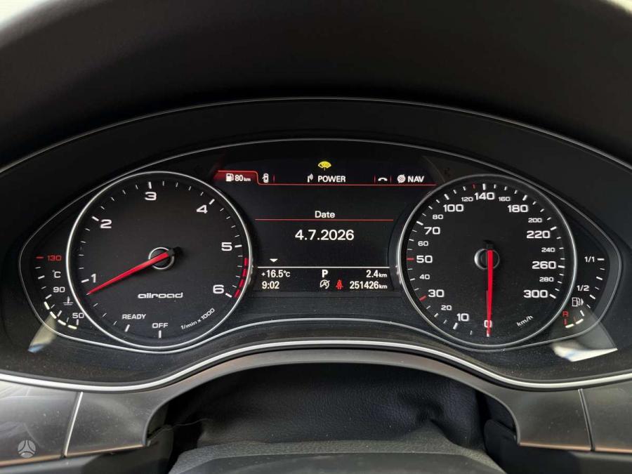 Melns Audi A6 Allroad 2016 Viļņa, ar dzinēja tilpumu 2.97 L un nobraukumu 252 tūkst. km par 17890 €, foto 20 vietnē AUTOMOTO.COM.LV