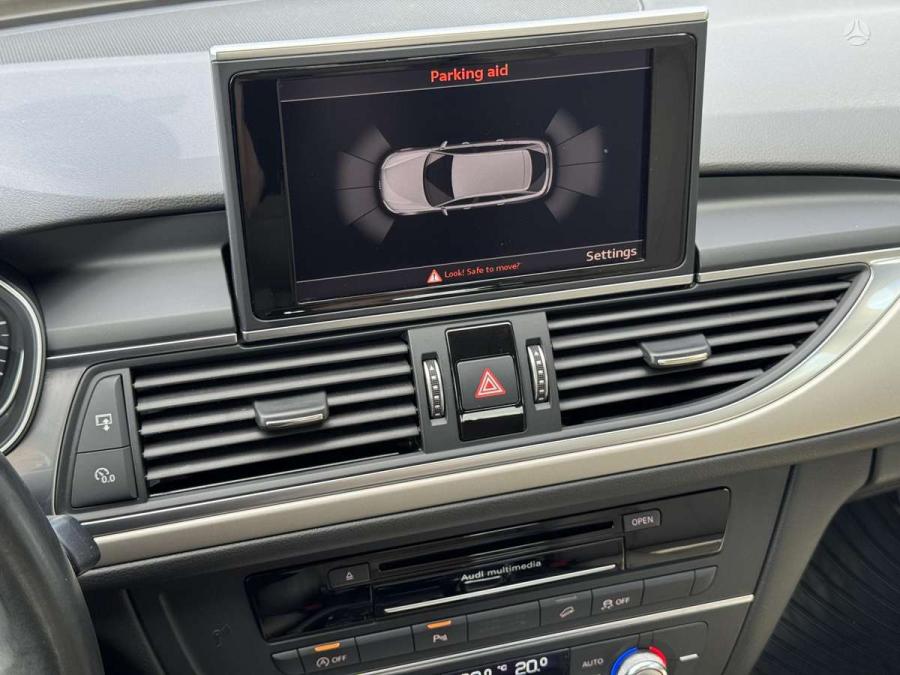 Black Audi A6 Allroad 2016 in Vilnius, with an engine capacity of 3.00 L and mileage of 245 thousand km for 12950 €, photo 15 on AUTOMOTO.COM.LV