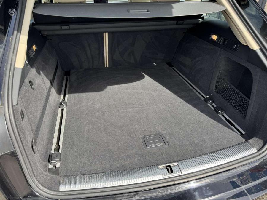 Black Audi A6 Allroad 2016 in Vilnius, with an engine capacity of 3.00 L and mileage of 245 thousand km for 12950 €, photo 17 on AUTOMOTO.COM.LV