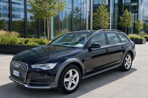 Black Audi A6 Allroad 2016 in Vilnius, with an engine capacity of 3.00 L and mileage of 245 thousand km for 12950 €, photo 2 on AUTOMOTO.COM.LV