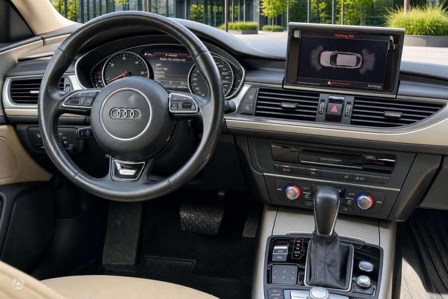 Melns Audi A6 Allroad 2016 Viļņa, ar dzinēja tilpumu 3.00 L un nobraukumu 245 tūkst. km par 12950 €, foto 12 vietnē AUTOMOTO.COM.LV