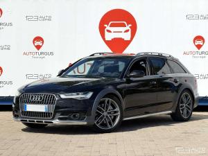 Melns Audi A6 Allroad 2016 Tauragė, ar dzinēja tilpumu 3.00 L un nobraukumu 210 tūkst. km par 15300 €, foto  vietnē AUTOMOTO.COM.LV