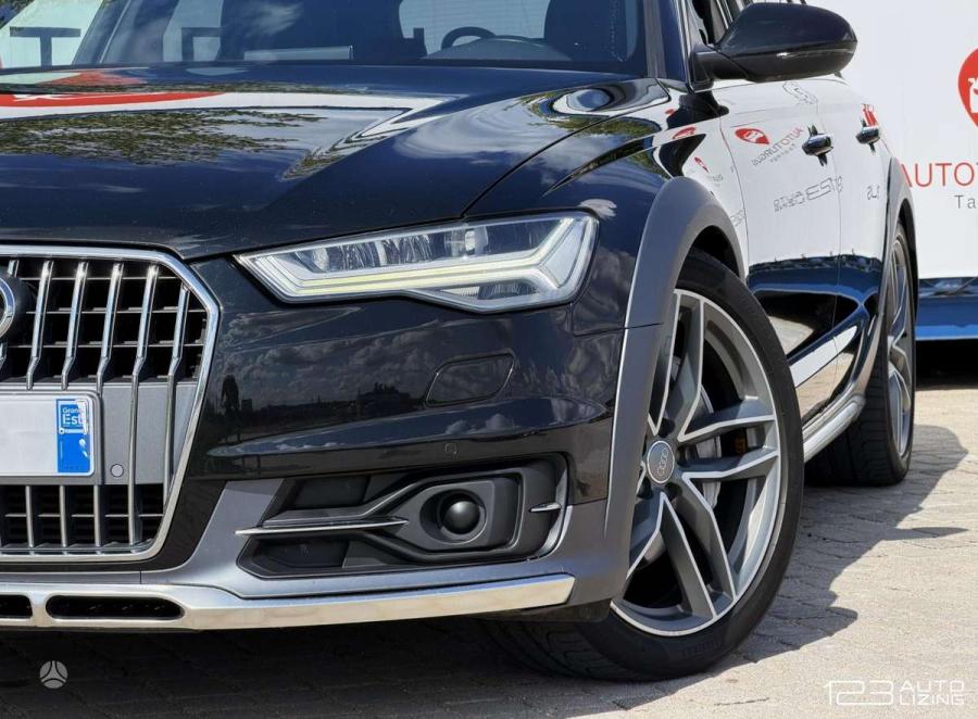 Black Audi A6 Allroad 2016 in Taurage, with an engine capacity of 3.00 L and mileage of 210 thousand km for 15300 €, photo 4 on AUTOMOTO.COM.LV