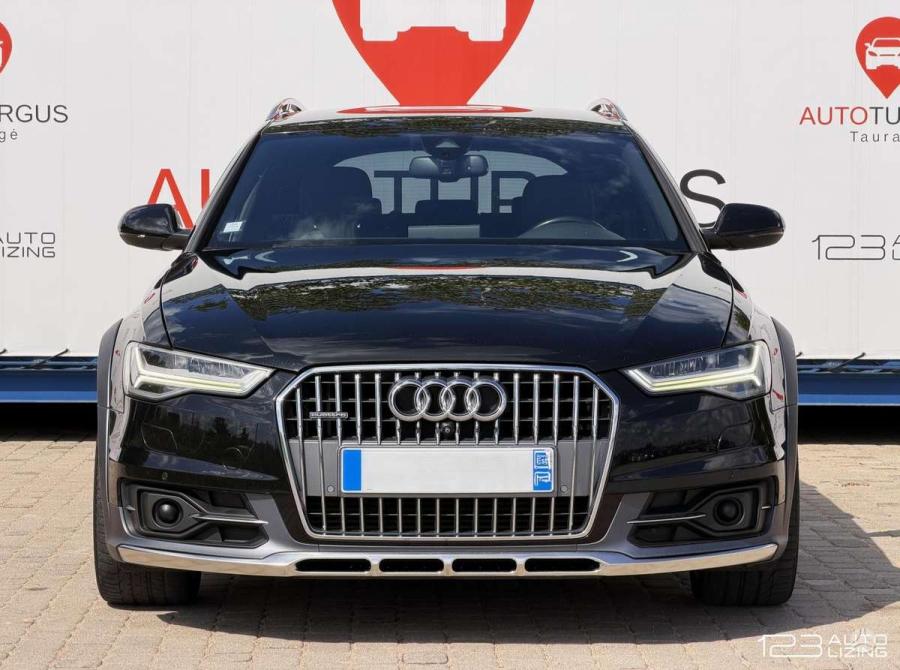 Black Audi A6 Allroad 2016 in Taurage, with an engine capacity of 3.00 L and mileage of 210 thousand km for 15300 €, photo 5 on AUTOMOTO.COM.LV