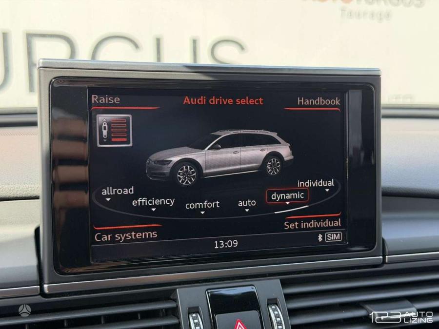 Black Audi A6 Allroad 2016 in Taurage, with an engine capacity of 3.00 L and mileage of 210 thousand km for 15300 €, photo 25 on AUTOMOTO.COM.LV