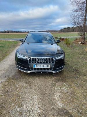 Melns Audi A6 Allroad 2017 Tallina, ar dzinēja tilpumu 3.00 L un nobraukumu 218 tūkst. km par 16000 €, foto  vietnē AUTOMOTO.COM.LV