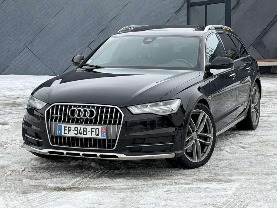 Melns Audi A6 Allroad 2017 Jonava, ar dzinēja tilpumu 2.97 L un nobraukumu 257 tūkst. km par 18990 €, foto 2 vietnē AUTOMOTO.COM.LV