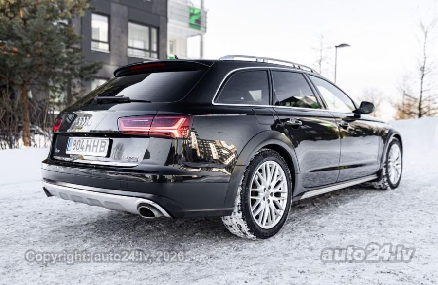 Melns Audi A6 Allroad 2017 Tallina, ar dzinēja tilpumu 3.00 L un nobraukumu 220 tūkst. km par 12990 €, foto 4 vietnē AUTOMOTO.COM.LV