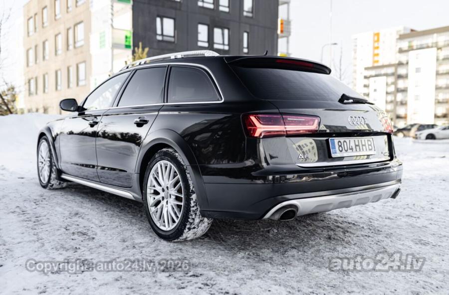 Melns Audi A6 Allroad 2017 Tallina, ar dzinēja tilpumu 3.00 L un nobraukumu 220 tūkst. km par 12990 €, foto 6 vietnē AUTOMOTO.COM.LV