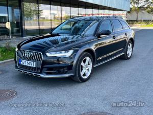 Black Audi A6 Allroad 2017 in Tartu, with an engine capacity of 3.00 L and mileage of 222 thousand km for 19900 €, photo  on AUTOMOTO.COM.LV