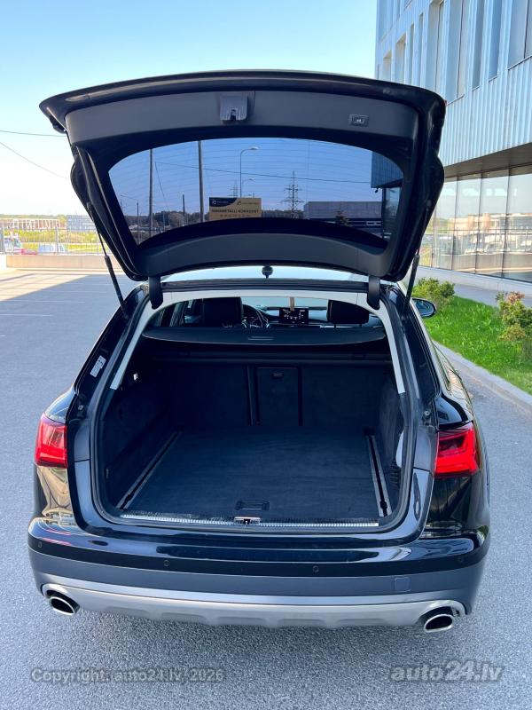 Melns Audi A6 Allroad 2017 Tartu, ar dzinēja tilpumu 3.00 L un nobraukumu 222 tūkst. km par 19900 €, foto 7 vietnē AUTOMOTO.COM.LV
