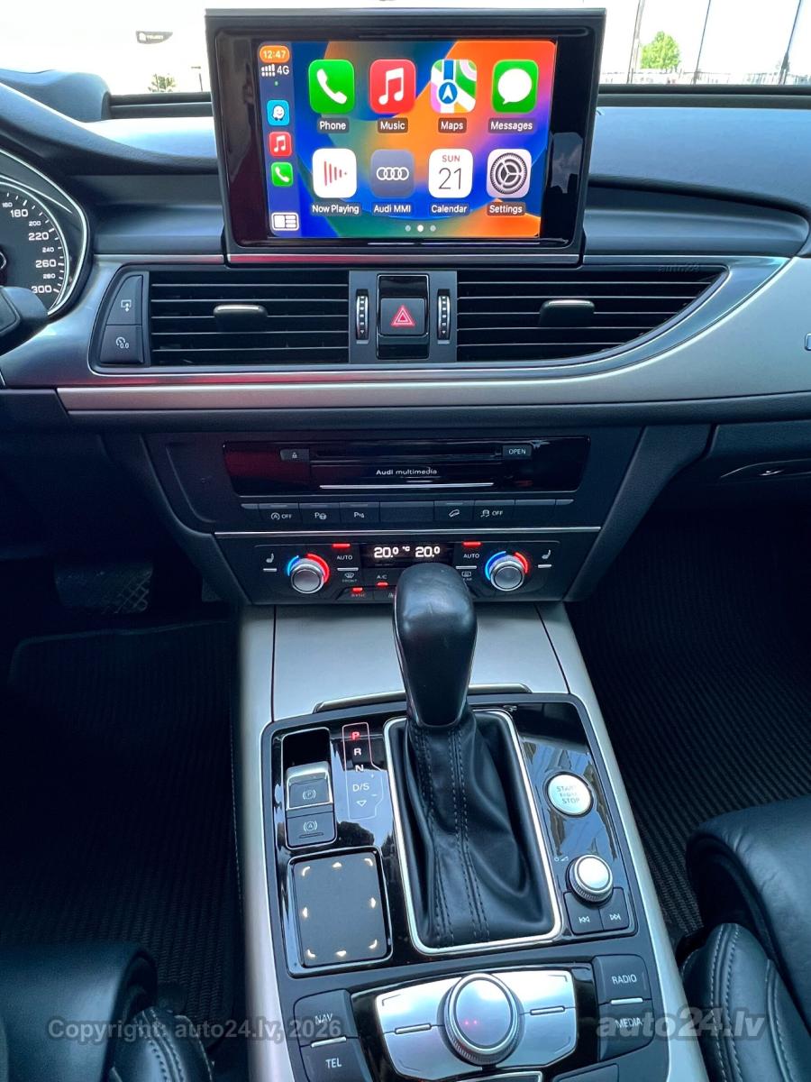 Black Audi A6 Allroad 2017 in Tartu, with an engine capacity of 3.00 L and mileage of 222 thousand km for 19900 €, photo 12 on AUTOMOTO.COM.LV