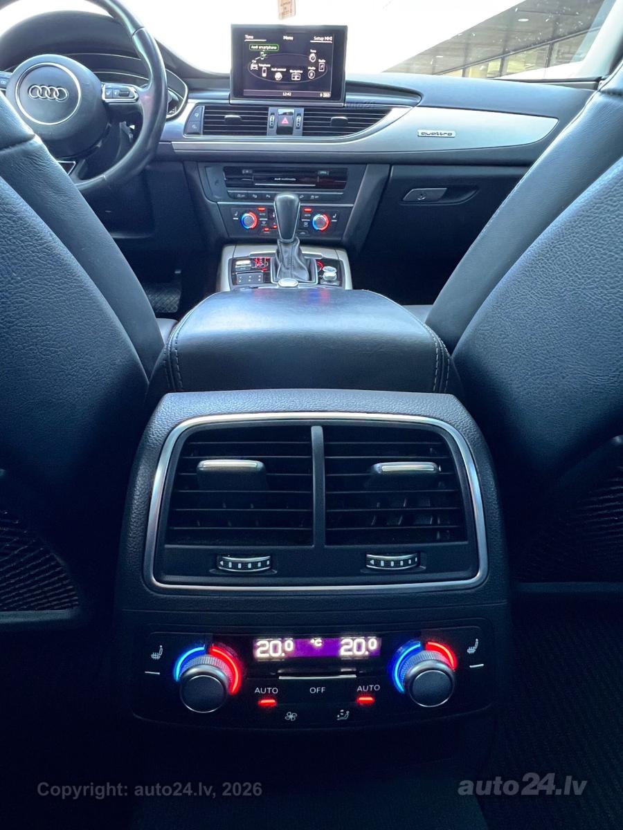 Black Audi A6 Allroad 2017 in Tartu, with an engine capacity of 3.00 L and mileage of 222 thousand km for 19900 €, photo 13 on AUTOMOTO.COM.LV
