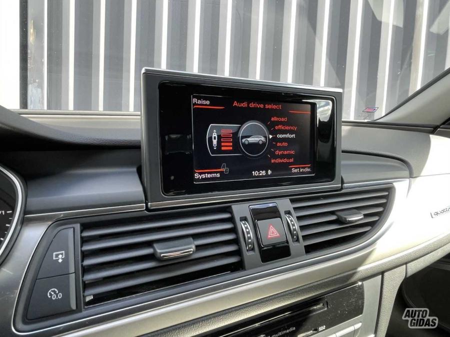 Melns Audi A6 Allroad 2017 Viļņa, ar dzinēja tilpumu 3.00 L un nobraukumu 278 tūkst. km par 14900 €, foto 19 vietnē AUTOMOTO.COM.LV