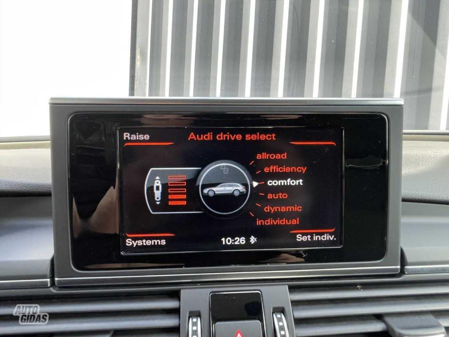 Melns Audi A6 Allroad 2017 Viļņa, ar dzinēja tilpumu 3.00 L un nobraukumu 278 tūkst. km par 14900 €, foto 21 vietnē AUTOMOTO.COM.LV