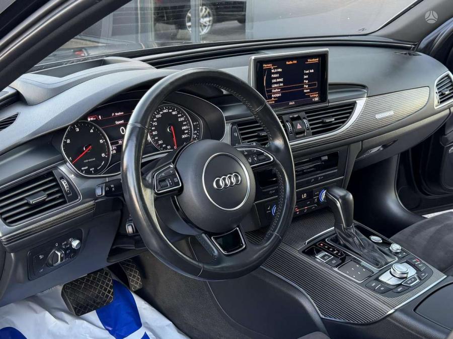 Black Audi A6 Allroad 2017 in Jonava, with an engine capacity of 2.97 L and mileage of 210 thousand km for 19999 €, photo 22 on AUTOMOTO.COM.LV
