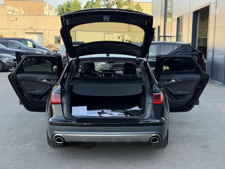 Black Audi A6 Allroad 2017 in Jonava, with an engine capacity of 2.97 L and mileage of 210 thousand km for 19999 €, photo 38 on AUTOMOTO.COM.LV