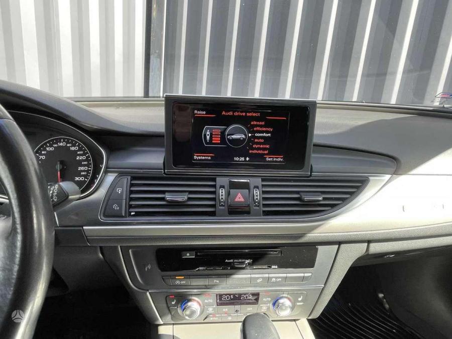 Black Audi A6 Allroad 2017 in Vilnius, with an engine capacity of 2.97 L and mileage of 278 thousand km for 14900 €, photo 18 on AUTOMOTO.COM.LV