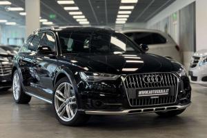 Melns Audi A6 Allroad 2017 Klaipėda, ar dzinēja tilpumu 2.97 L un nobraukumu 338 tūkst. km par 17250 €, foto  vietnē AUTOMOTO.COM.LV