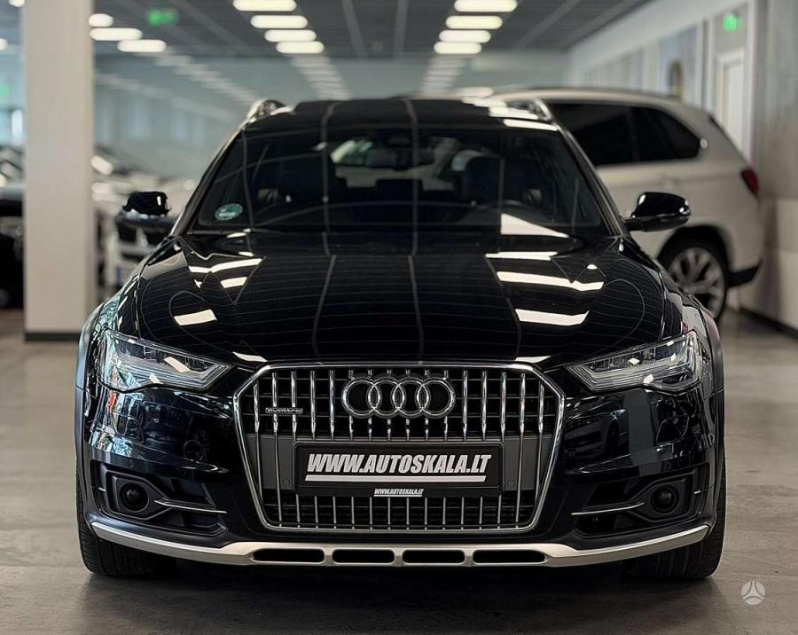 Black Audi A6 Allroad 2017 in Klaipeda, with an engine capacity of 2.97 L and mileage of 338 thousand km for 17250 €, photo 3 on AUTOMOTO.COM.LV