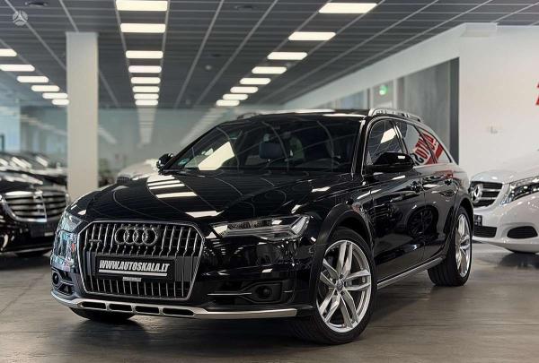 Black Audi A6 Allroad 2017 in Klaipeda, with an engine capacity of 2.97 L and mileage of 338 thousand km for 17250 €, photo 3 on AUTOMOTO.COM.LV
