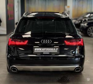 Black Audi A6 Allroad 2017 in Klaipeda, with an engine capacity of 2.97 L and mileage of 338 thousand km for 17250 €, photo 7 on AUTOMOTO.COM.LV