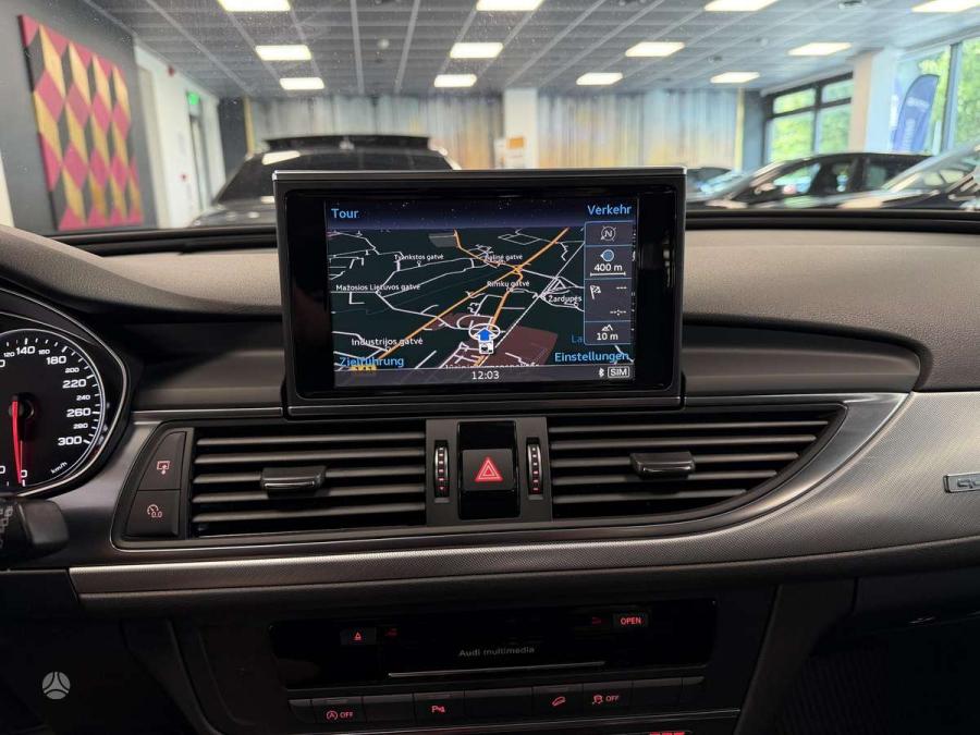 Black Audi A6 Allroad 2017 in Klaipeda, with an engine capacity of 2.97 L and mileage of 338 thousand km for 17250 €, photo 17 on AUTOMOTO.COM.LV