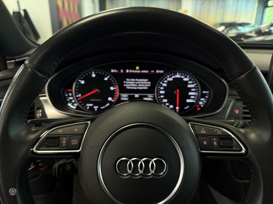 Black Audi A6 Allroad 2017 in Klaipeda, with an engine capacity of 2.97 L and mileage of 338 thousand km for 17250 €, photo 18 on AUTOMOTO.COM.LV