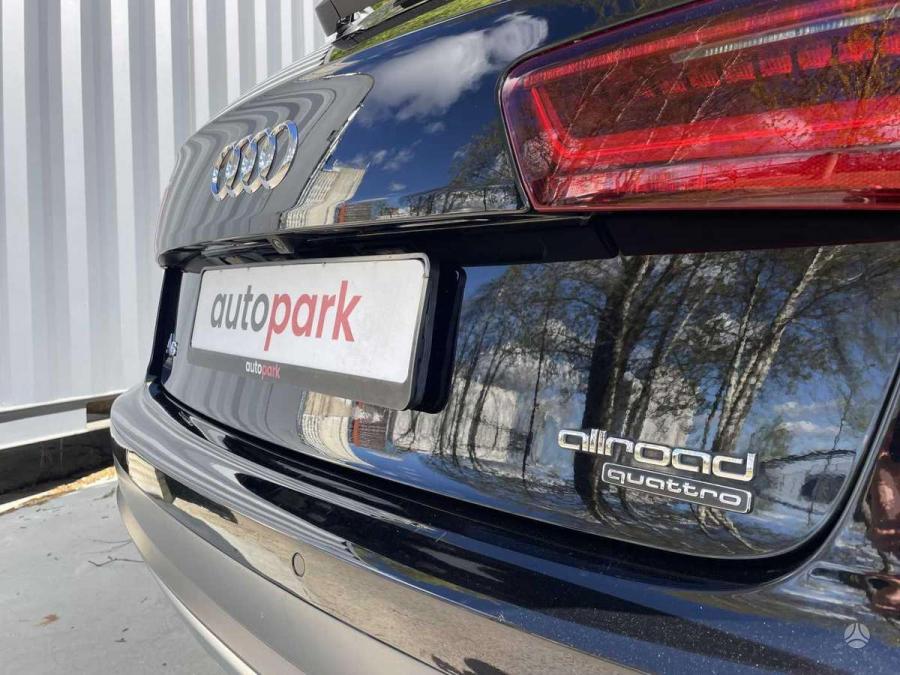 Black Audi A6 Allroad 2017 in Vilnius, with an engine capacity of 2.97 L and mileage of 278 thousand km for 13500 €, photo 5 on AUTOMOTO.COM.LV