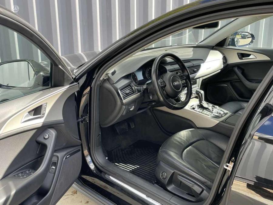Black Audi A6 Allroad 2017 in Vilnius, with an engine capacity of 2.97 L and mileage of 278 thousand km for 13500 €, photo 12 on AUTOMOTO.COM.LV