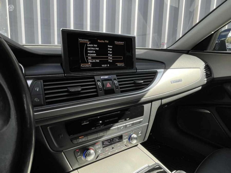 Black Audi A6 Allroad 2017 in Vilnius, with an engine capacity of 2.97 L and mileage of 278 thousand km for 13500 €, photo 17 on AUTOMOTO.COM.LV