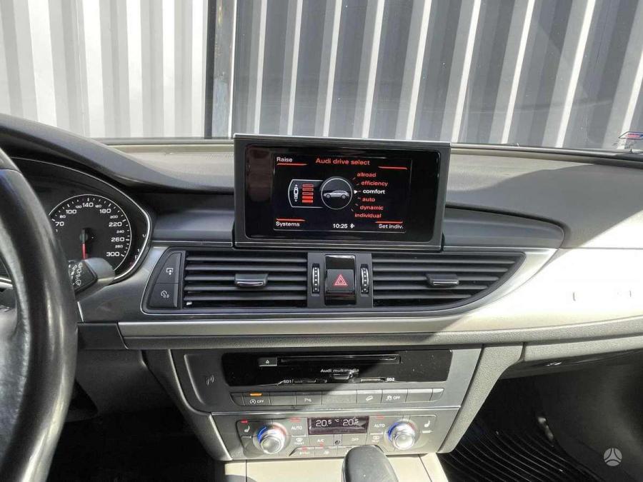 Black Audi A6 Allroad 2017 in Vilnius, with an engine capacity of 2.97 L and mileage of 278 thousand km for 13500 €, photo 18 on AUTOMOTO.COM.LV