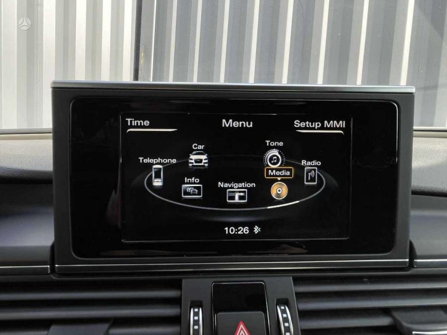 Black Audi A6 Allroad 2017 in Vilnius, with an engine capacity of 2.97 L and mileage of 278 thousand km for 13500 €, photo 22 on AUTOMOTO.COM.LV