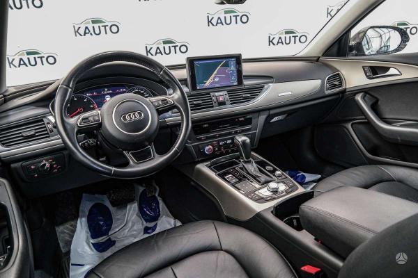Black Audi A6 Allroad 2017 in Kaunas, with an engine capacity of 3.00 L and mileage of 169 thousand km for 15490 €, photo 8 on AUTOMOTO.COM.LV