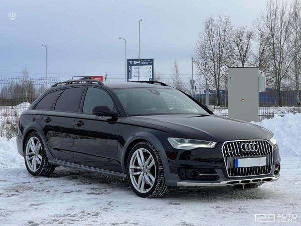 Black Audi A6 Allroad 2018 in Taurage, with an engine capacity of 3.00 L and mileage of 302 thousand km for 18999 €, photo 4 on AUTOMOTO.COM.LV