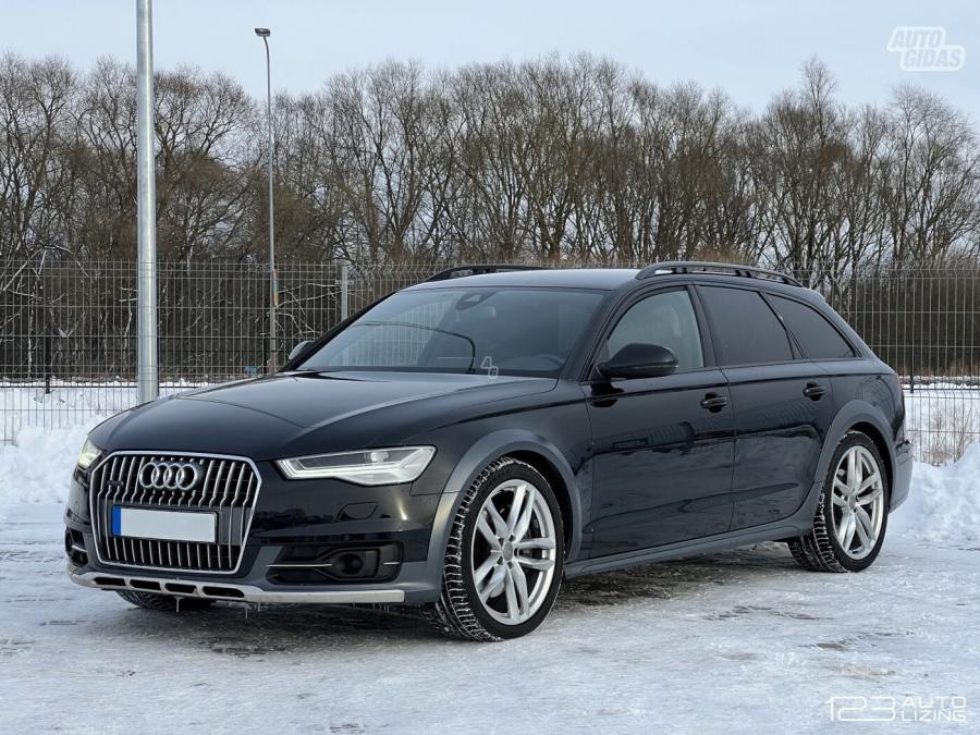 Black Audi A6 Allroad 2018 in Taurage, with an engine capacity of 3.00 L and mileage of 302 thousand km for 18999 €, photo 1 on AUTOMOTO.COM.LV